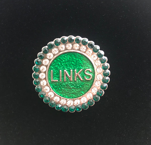 The Links Circle Lapel Pin – PinkCocoaGifts.com